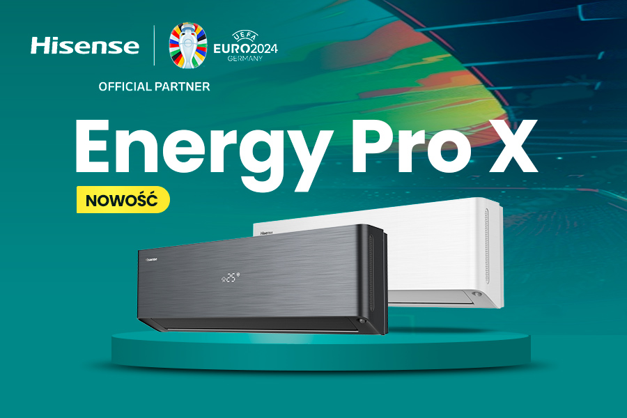 Nowości | Premiera klimatyzatorów ściennych Hisense Energy PRO X | Schiessl